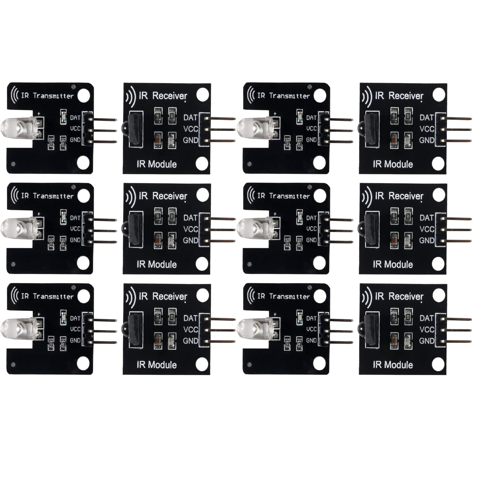 Amazon.com: 6Set IR Infrared Transmitter Module Ir Digital 38khz ...