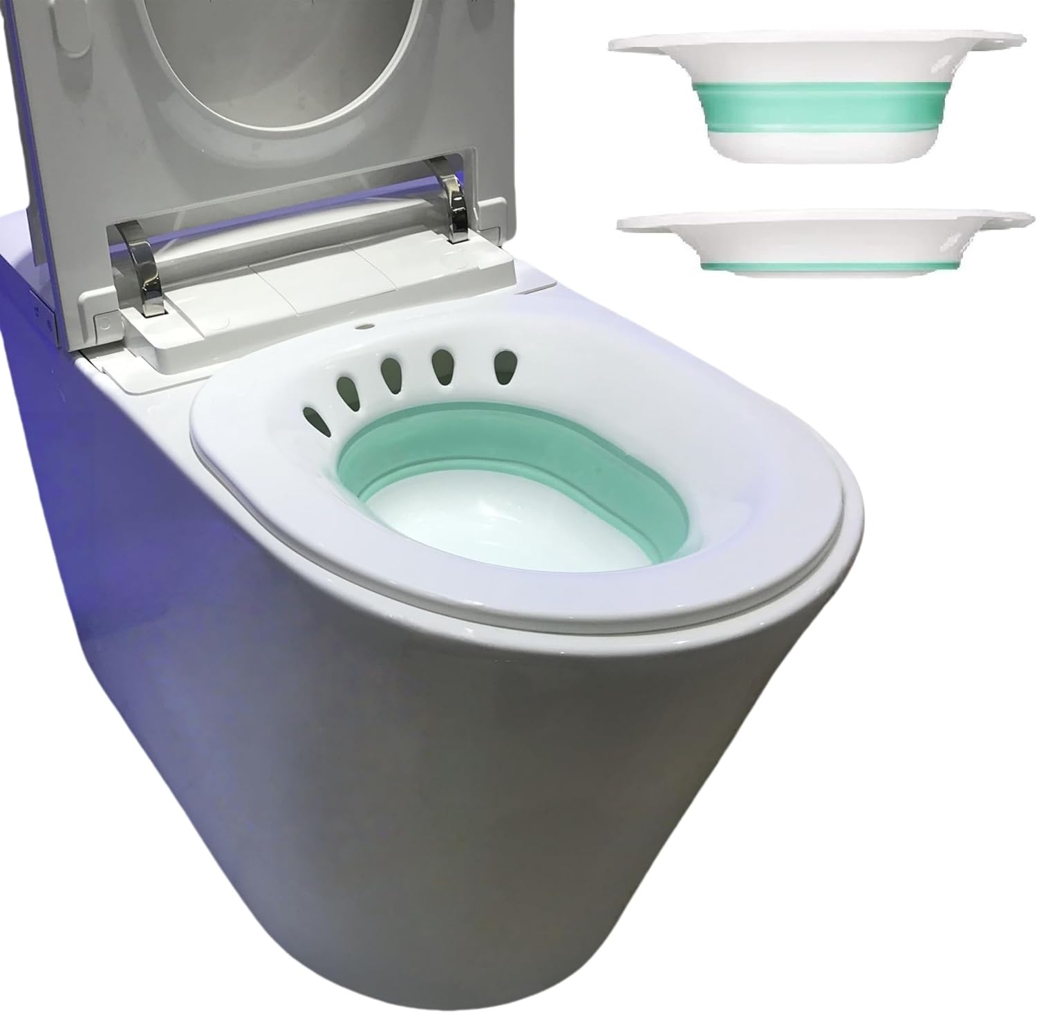 Bwelcam Bidet Bidet Basin, Foldable Bidet Bowl, Seat Bath, Seat Bath ...