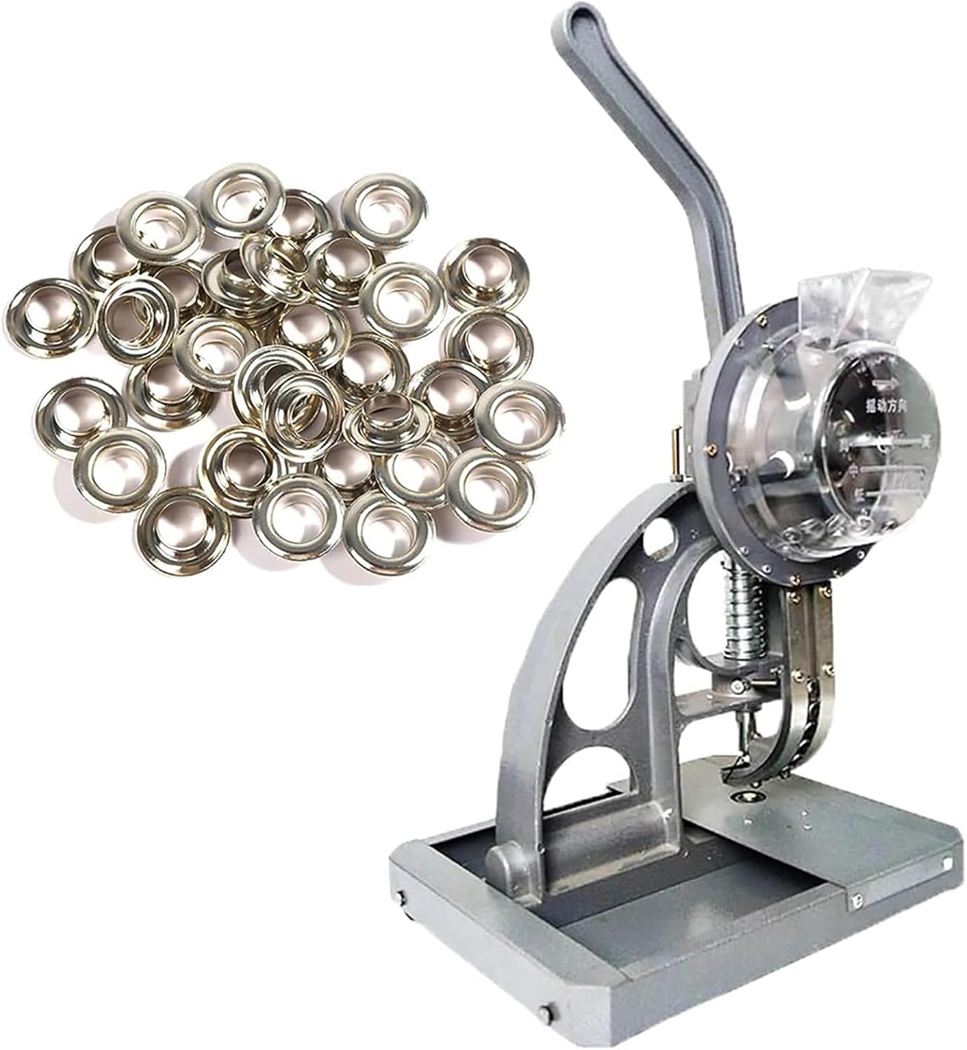 Amazon.com: CEVIZ Semi-Automatic Grommet Eyelet Machine, 12mm Grommet ...