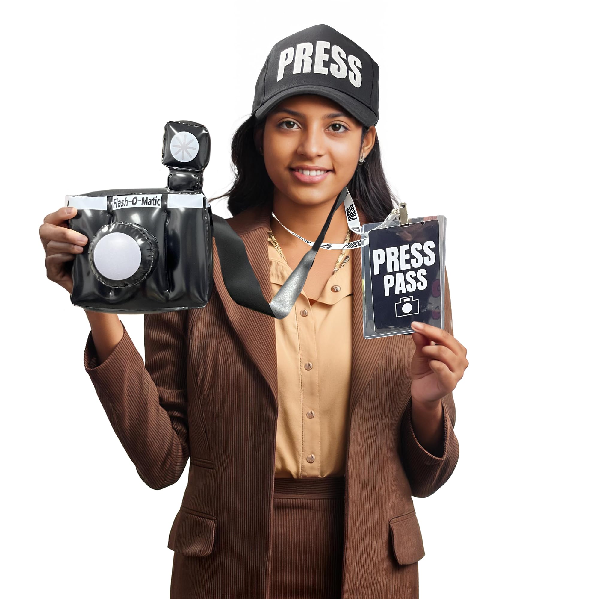 Amazon.com: Paparazzi Costume Kit | Paparazzi Costume Props | Pretend ...