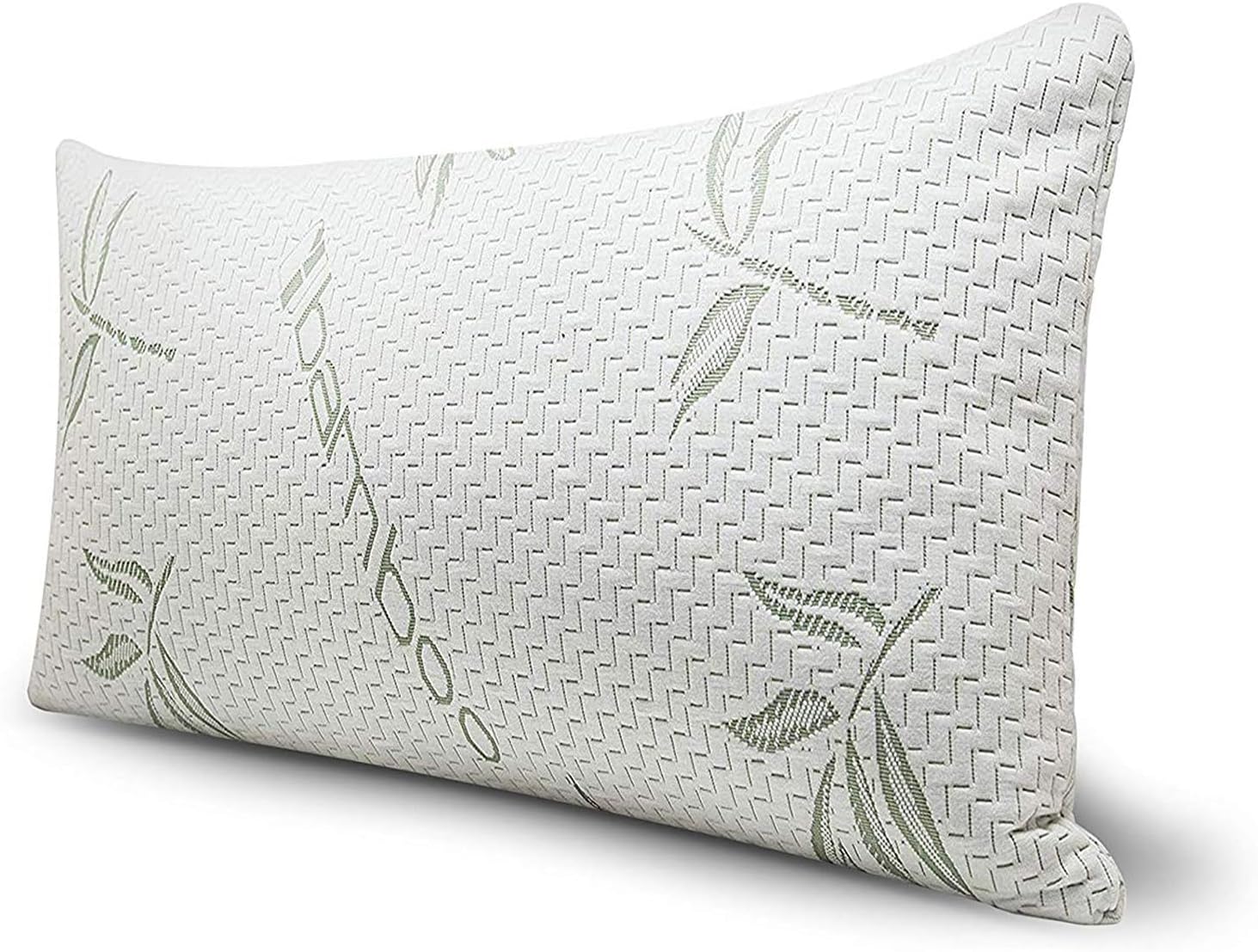LSC 1 Pack Bamboo Memory Foam Pillow Neck & Shoulder Support Sleeping ...