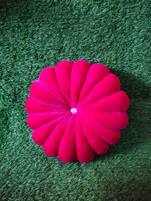 Buy Round Shaped Pair Cushion | Velvet Soft & Decorative Cushions for ...