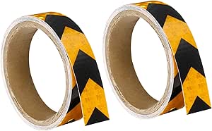 Amazon.com: PATIKIL Reflective Tape, 2 Roll 10 Ft x 1-inch Waterproof Adhesive High Visibility ...