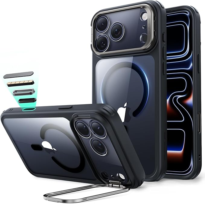 ESR for iPhone 17 Pro Max Case with Stand, Camera Control Cover ...