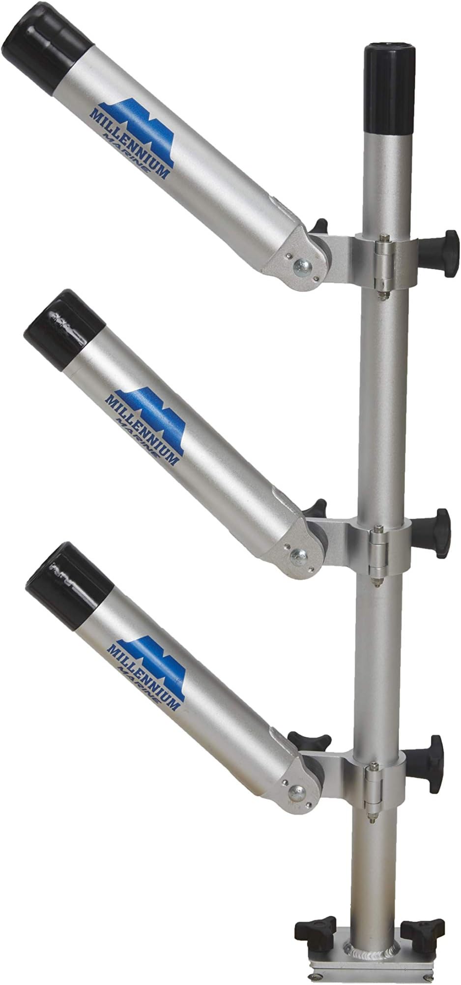 Amazon.com: RIAHNEAH Stainless 3-Tube Rocket Launcher Rod Holders Tree ...