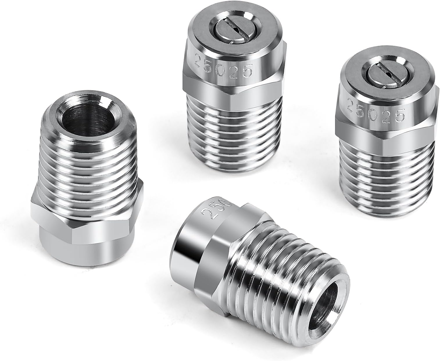 Amazon.com: uxcell Pressure Washer Nozzle, 1/4NPT Thread Spray Tip, 2 ...