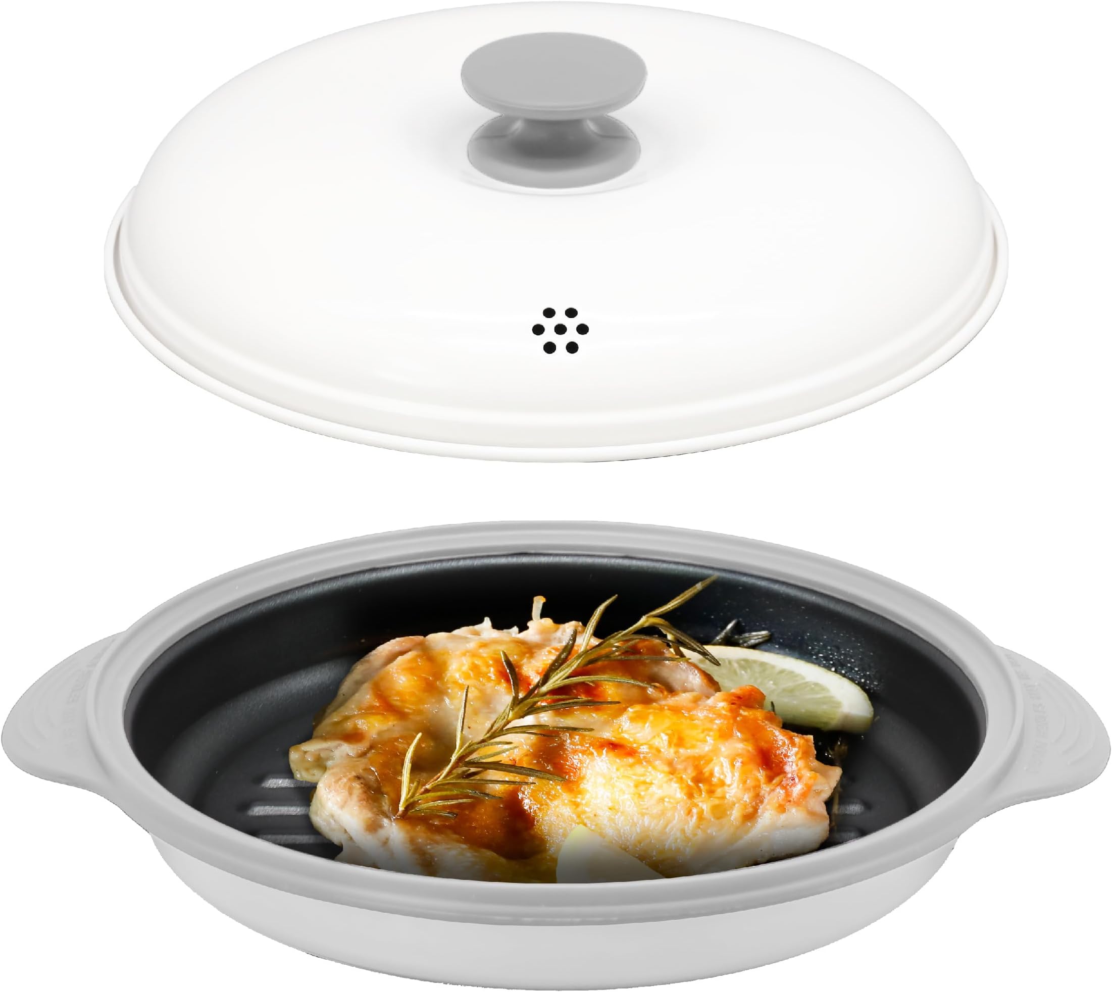 Amazon｜Modéré らくらくクック 電子レンジ調理器 焼き魚 焦げ目 魚焼き器 RRK-MS｜電子レンジ調理用品 オンライン通販