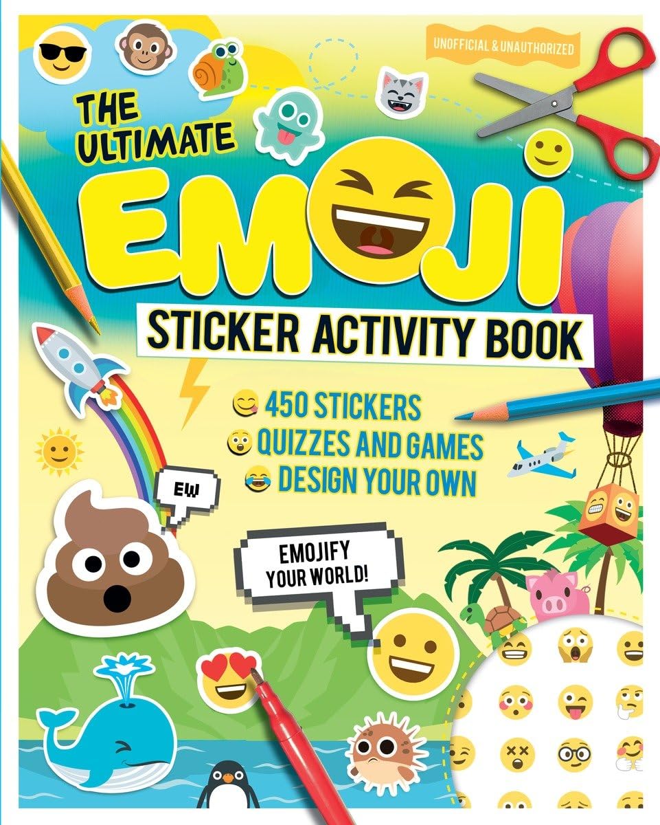 The Ultimate Emoji Sticker Activity Book: Croft, Malcolm: 9780515158113 ...