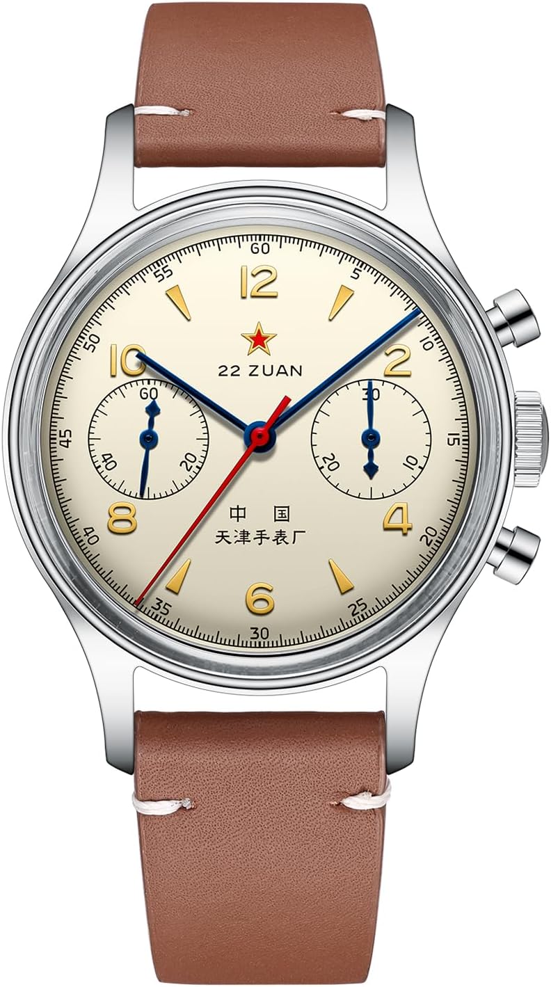 Amazon.com: SEA-GULL Men's Mechanical Wristwatch, Seagull 1963 Aviation ...