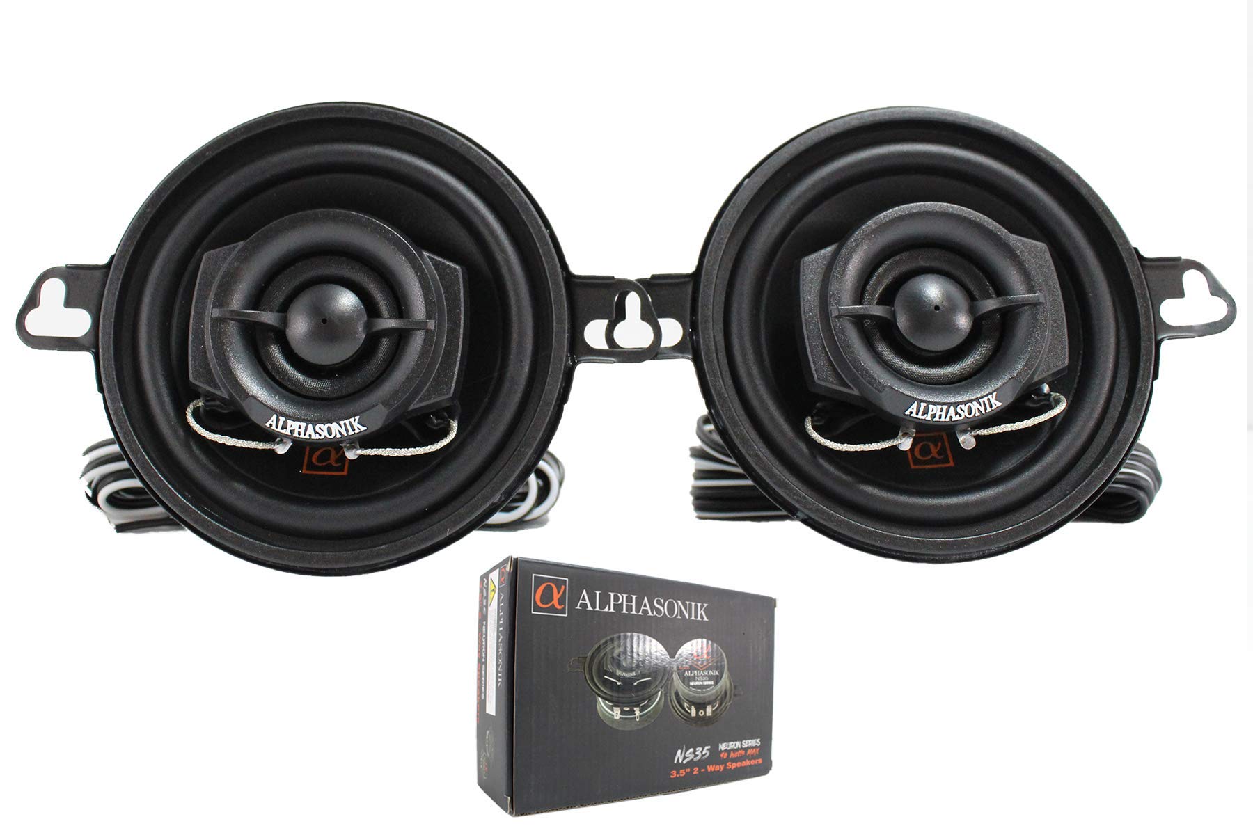 Buy Alphasonik NS35 Neuron Series 3.5 Inch 180 Watts Per Pair / 90 ...