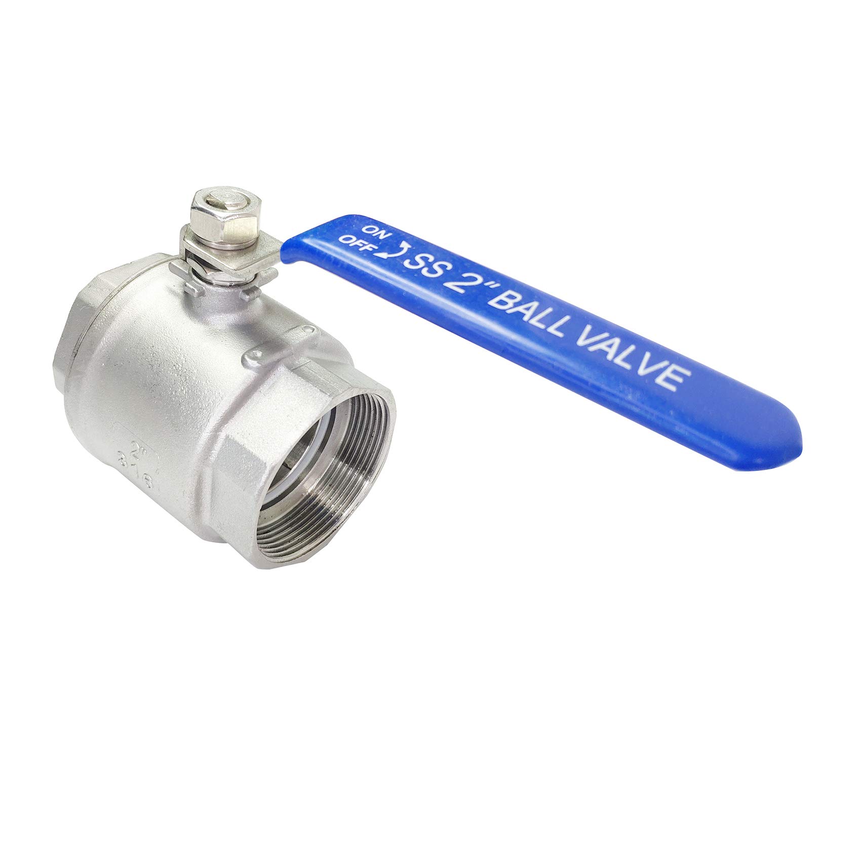 Snapklik.com : LOZOME 2PCS 2" Full Port Ball Valves 316 Stainless Steel ...