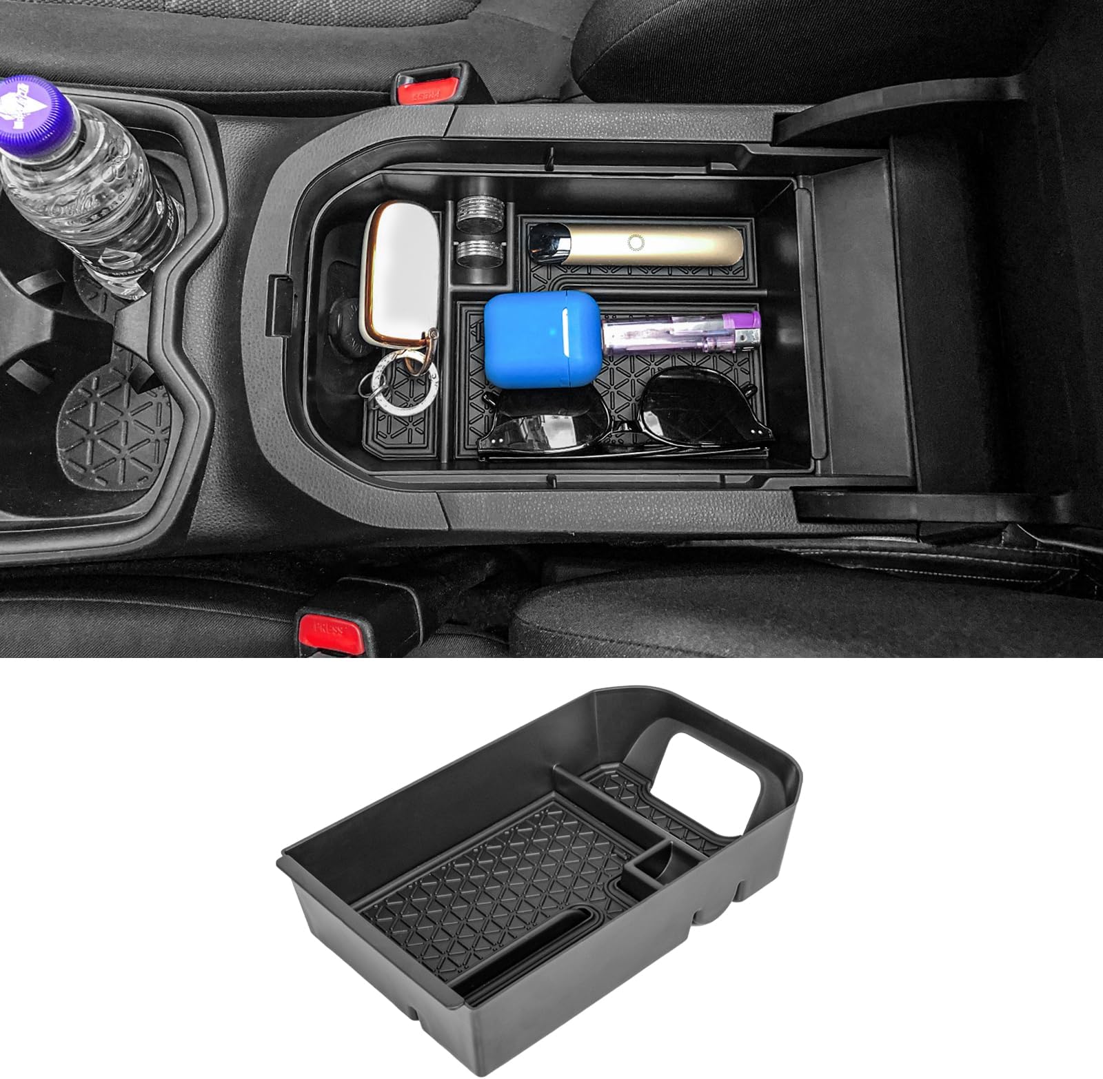 Amazon.com: JDMCAR Center Console Tray Organizer Compatible with Toyota ...