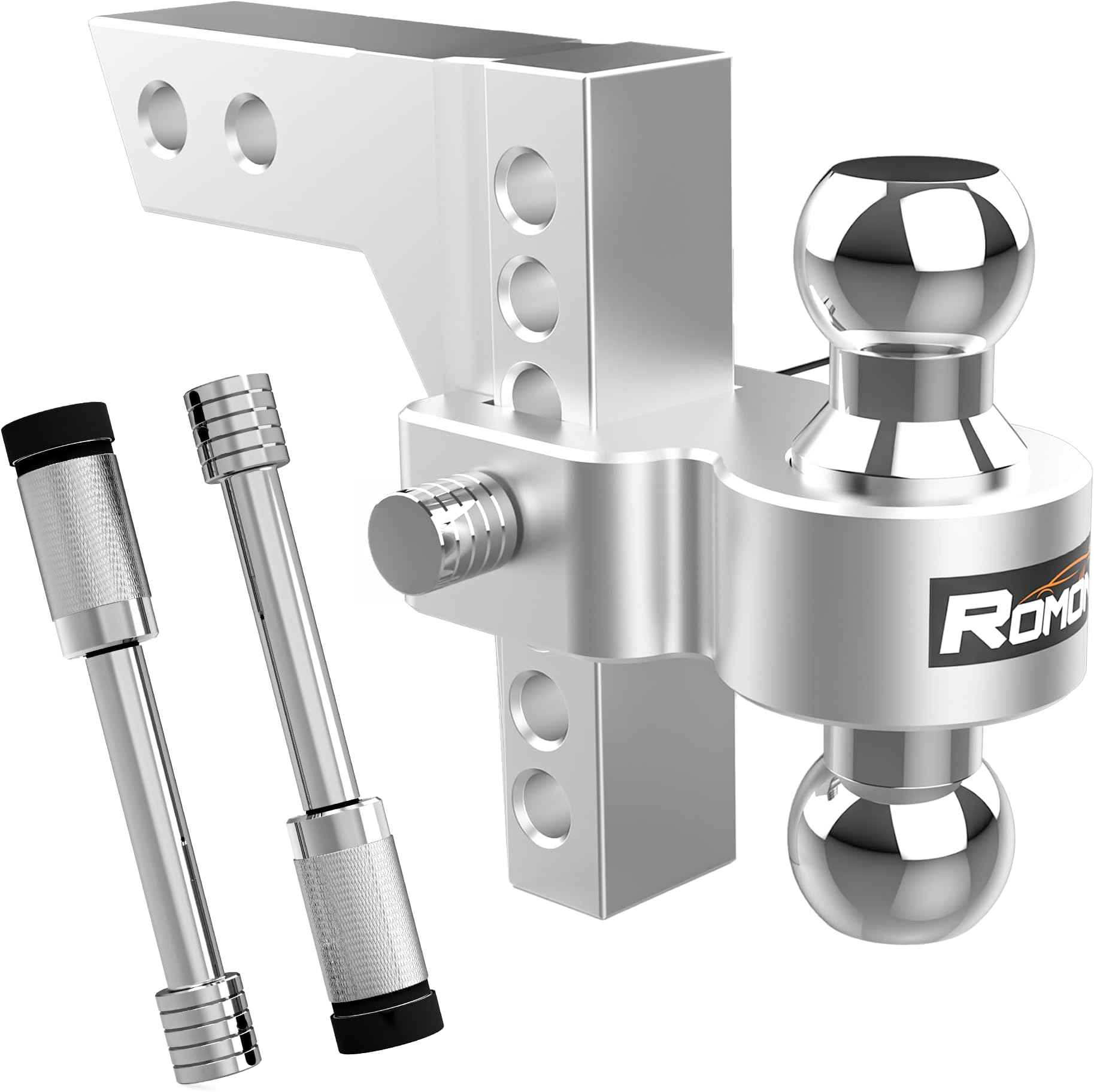 Amazon.com: MKING Adjustable Trailer Hitch, 6 Inch Drop/Rise Aluminum ...