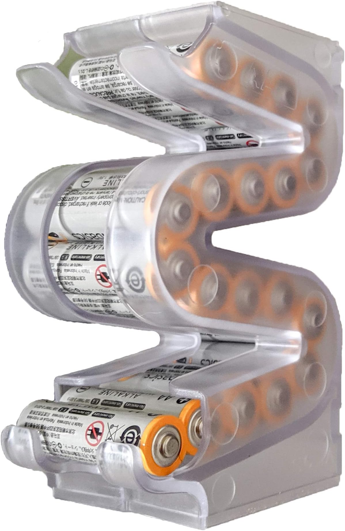 Amazon.com: Battery Ladder (TM) Clear 9V Battery Holder/Storage ...