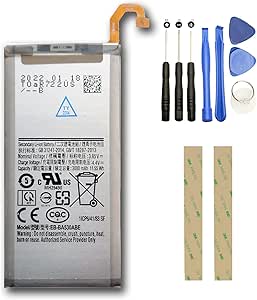 NuFix Replacement Battery Compatible with Samsung A8 2018 EB-BA530ABE ...