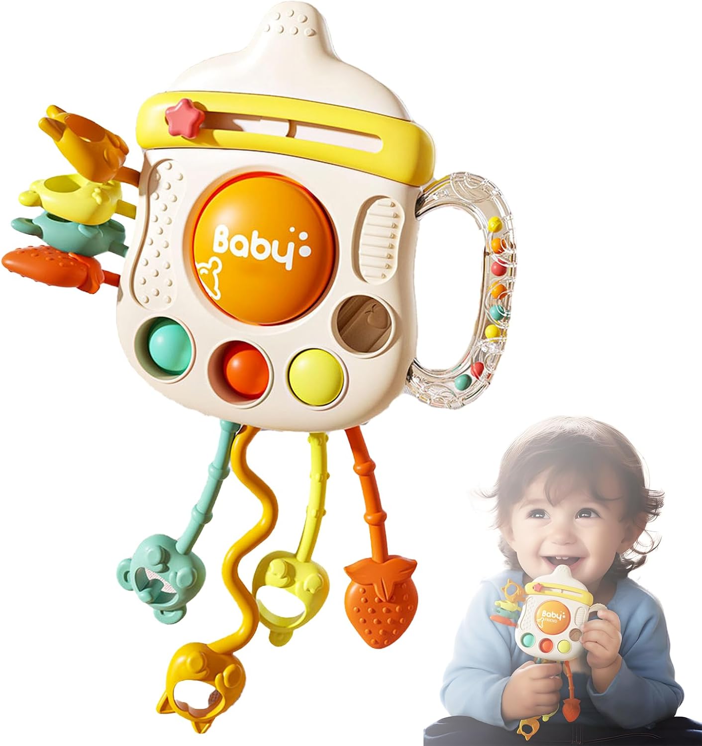 Amazon.com: XXEDSPTY Montessori Baby Sensory Toys for 6-12 Months ...