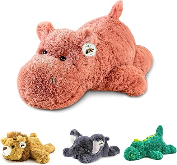 Amazon.com: YOUBLEK 20" | 4 Pounds Weighted Stuffed Animals,Sensory ...