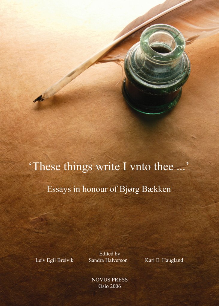 These things I write vnto thee ...: Leiv Egil Breivik, Leiv Egil ...