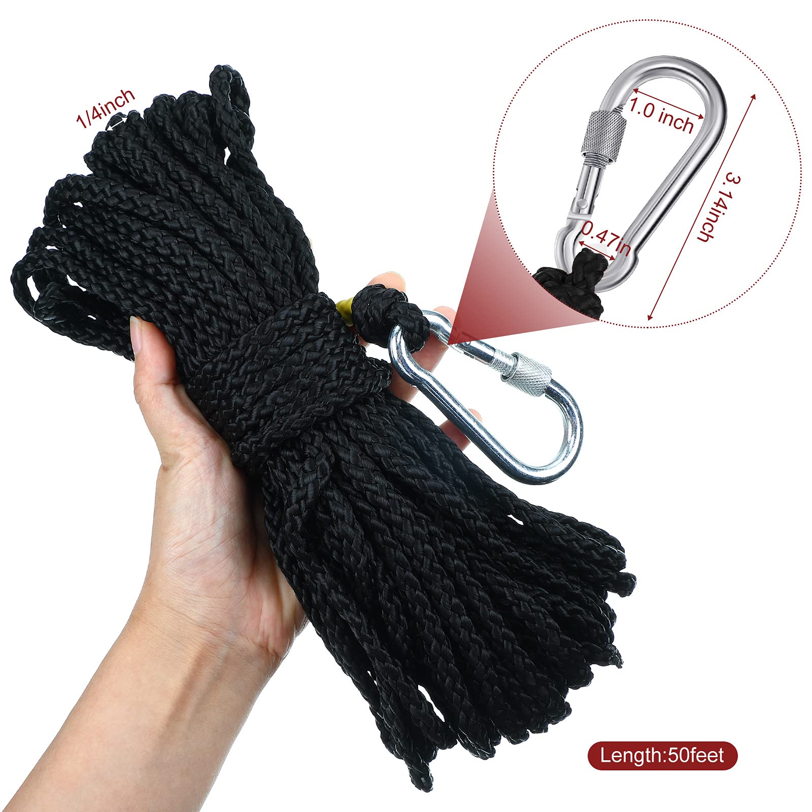 Snapklik.com : Shappy Floating Rope Life Ring Rope Lifesaving Dock ...