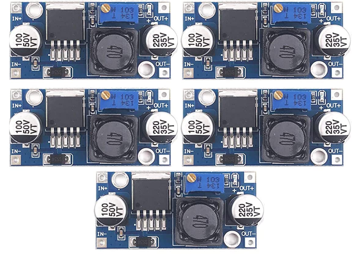 Buy Shockley LM2596 DC-DC Buck Converter, Adjustable Step Down Voltage ...