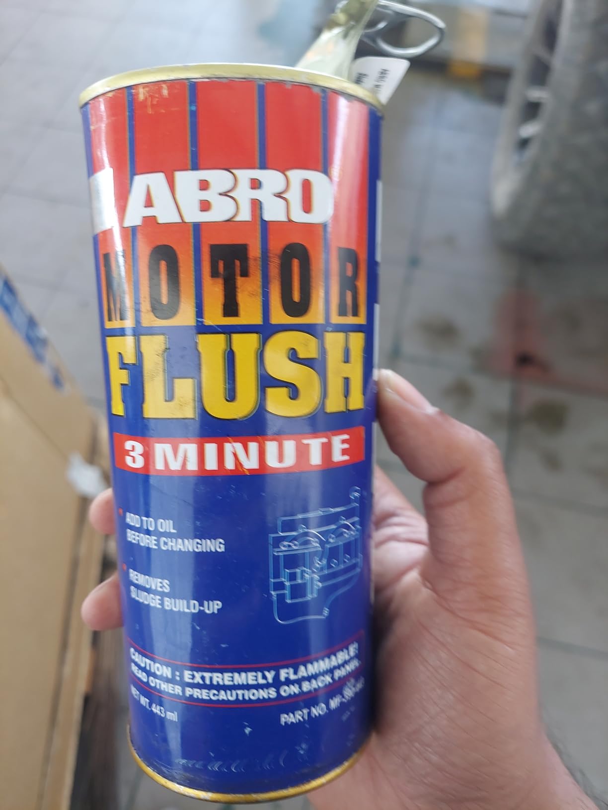 ABRO MF-390-443 Engine Oil Motor Flush to Remove Sludge & Deposits in ...