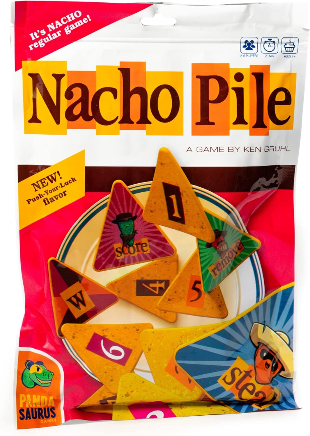 Amazon.com: Nacho Pile Party Game | Fast-Paced Stacking Game | Push ...