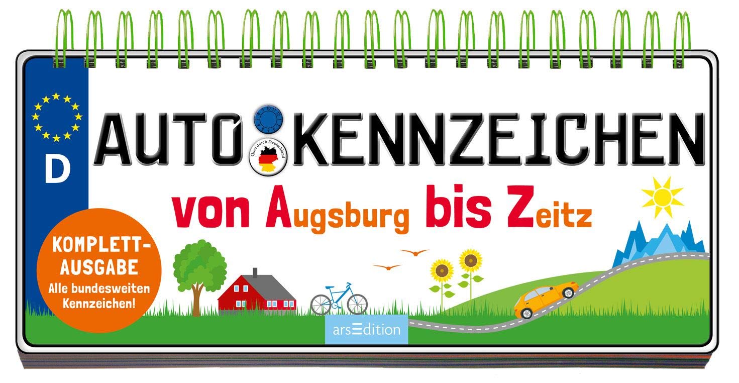 Amazon.com: Autokennzeichen: Von Augsburg bis Zeitz: 9783845823805 ...