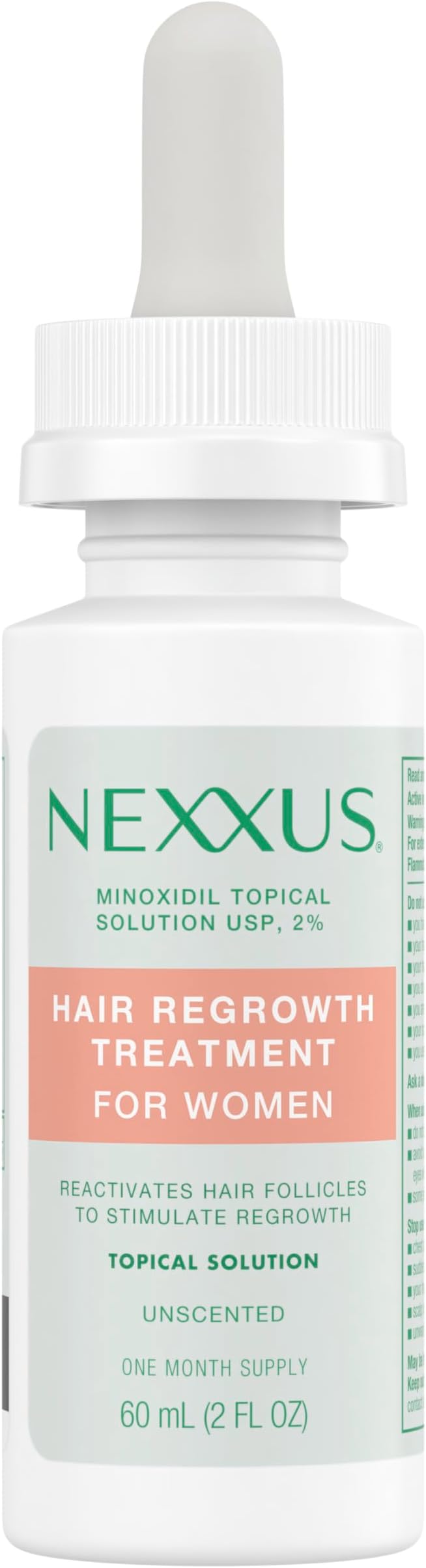 Amazon.com : Nexxus Minoxidil Topical Solution 2% Hair Regrowth ...