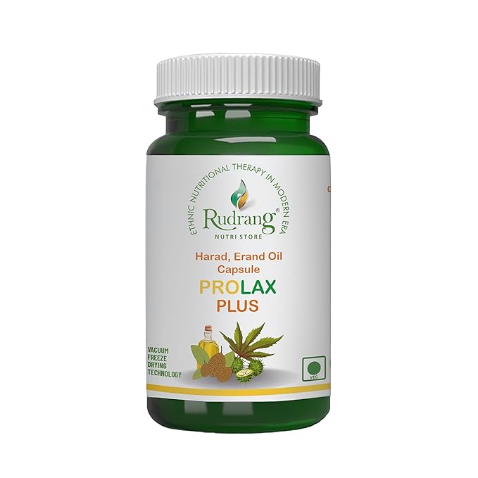 Buy Prolax Plus Capsule | Harad & Erand Oil | Mild Laxative Support for ...