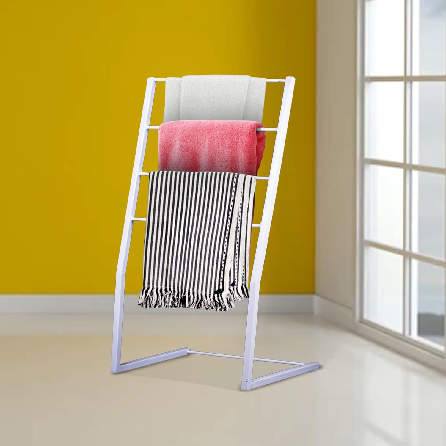 MY-RV DECOR 24007 Classic Towel Rack Standalone Floor Stand for ...