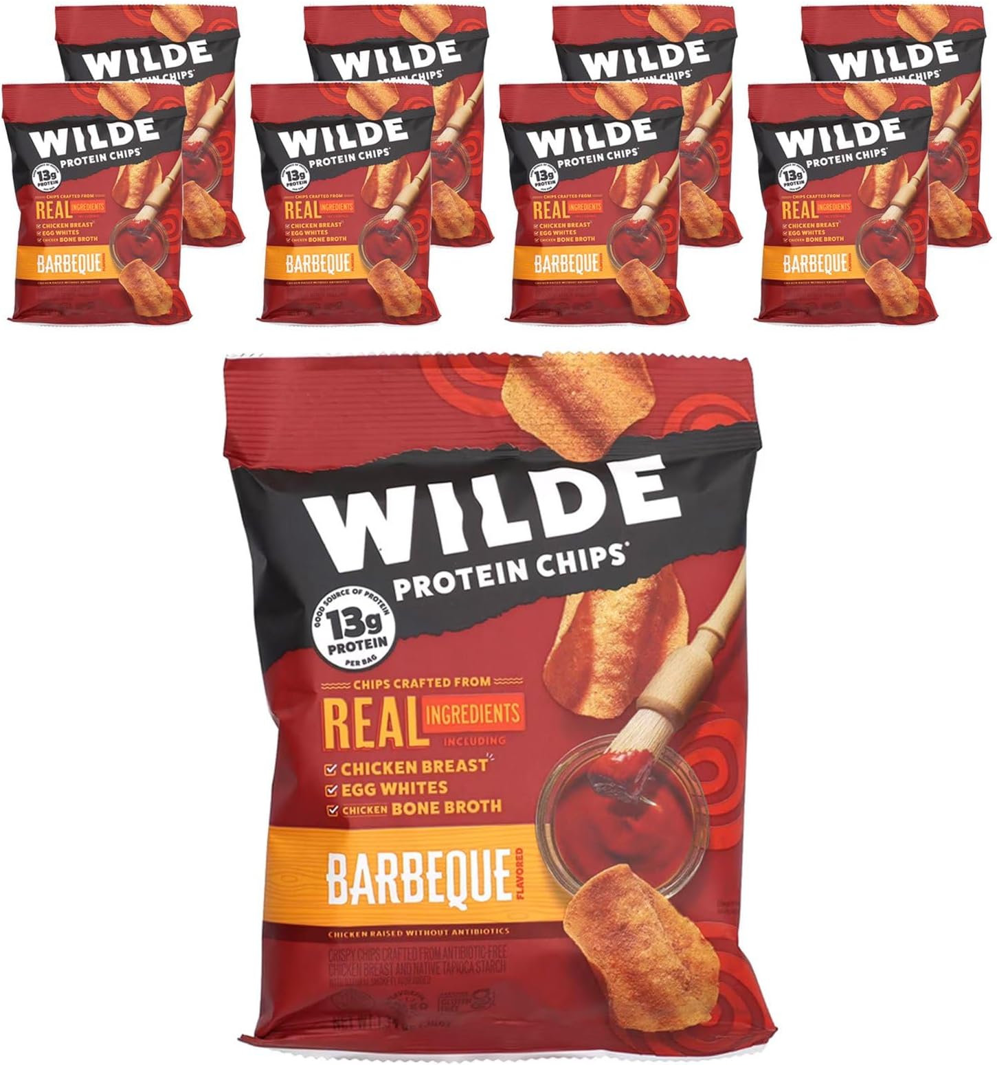 Amazon.com: WILDE Buffalo Protein Chips, Thin and Crispy, High Protein ...