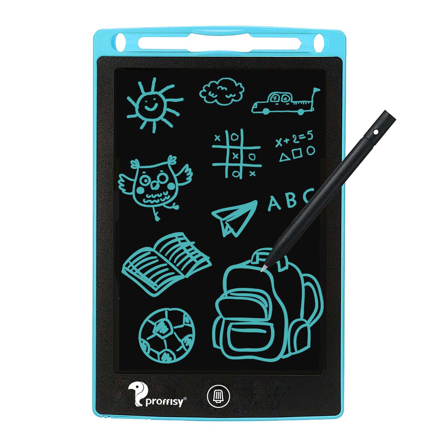 Proffisy LCD Writing Tablet Pad, 8.5 Inch Writing Board, E-Note Pad and ...