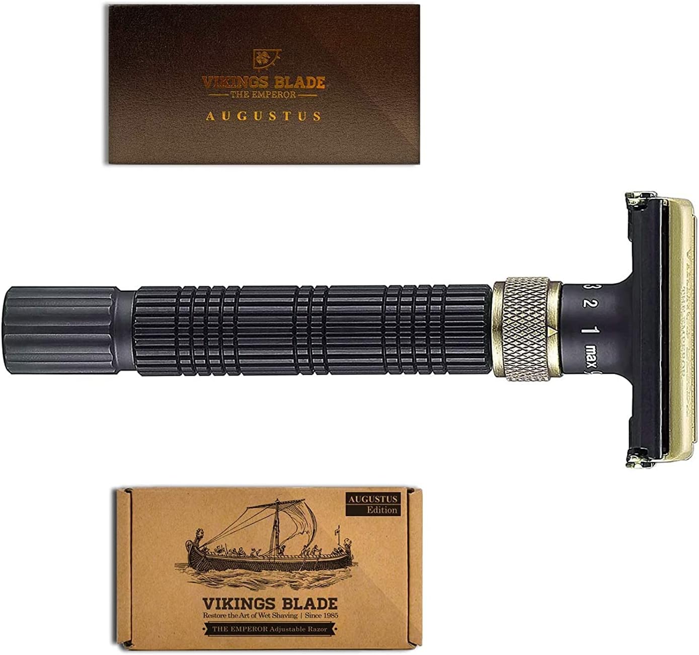 Amazon.com: BAILI Butterfly Open TTO Double Edge Safety Razor Long ...