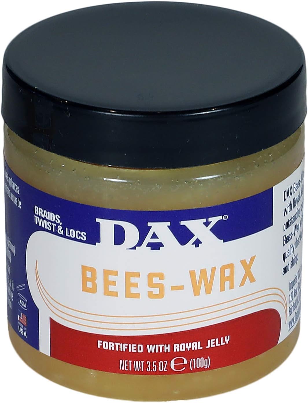 Amazon.com : Dax Bees-Wax, 3.5 Ounce : Hair Styling Waxes : Beauty ...