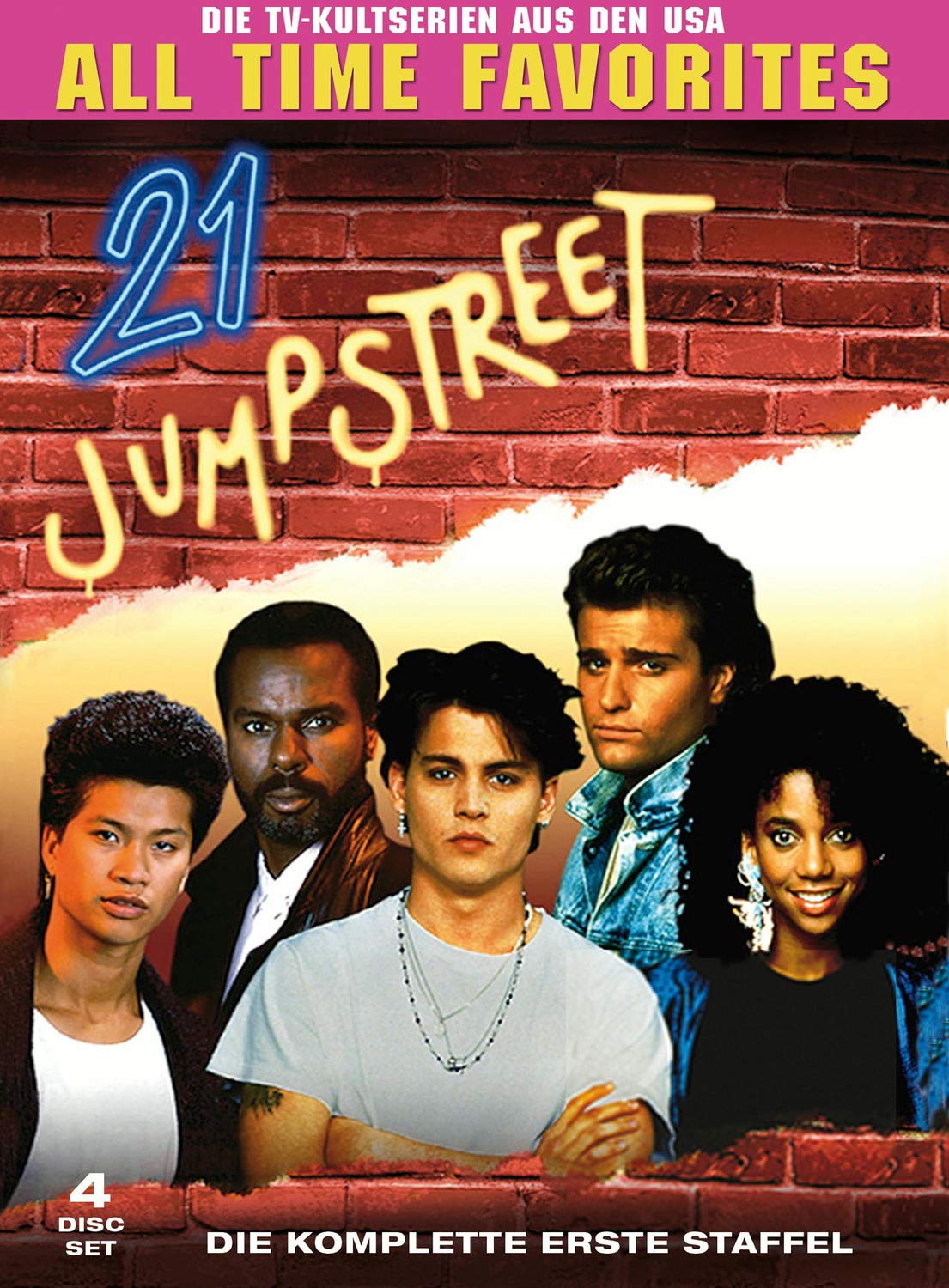 21 Jump Street - Die komplette erste Staffel (Digipack, 4 DVDs): Amazon ...