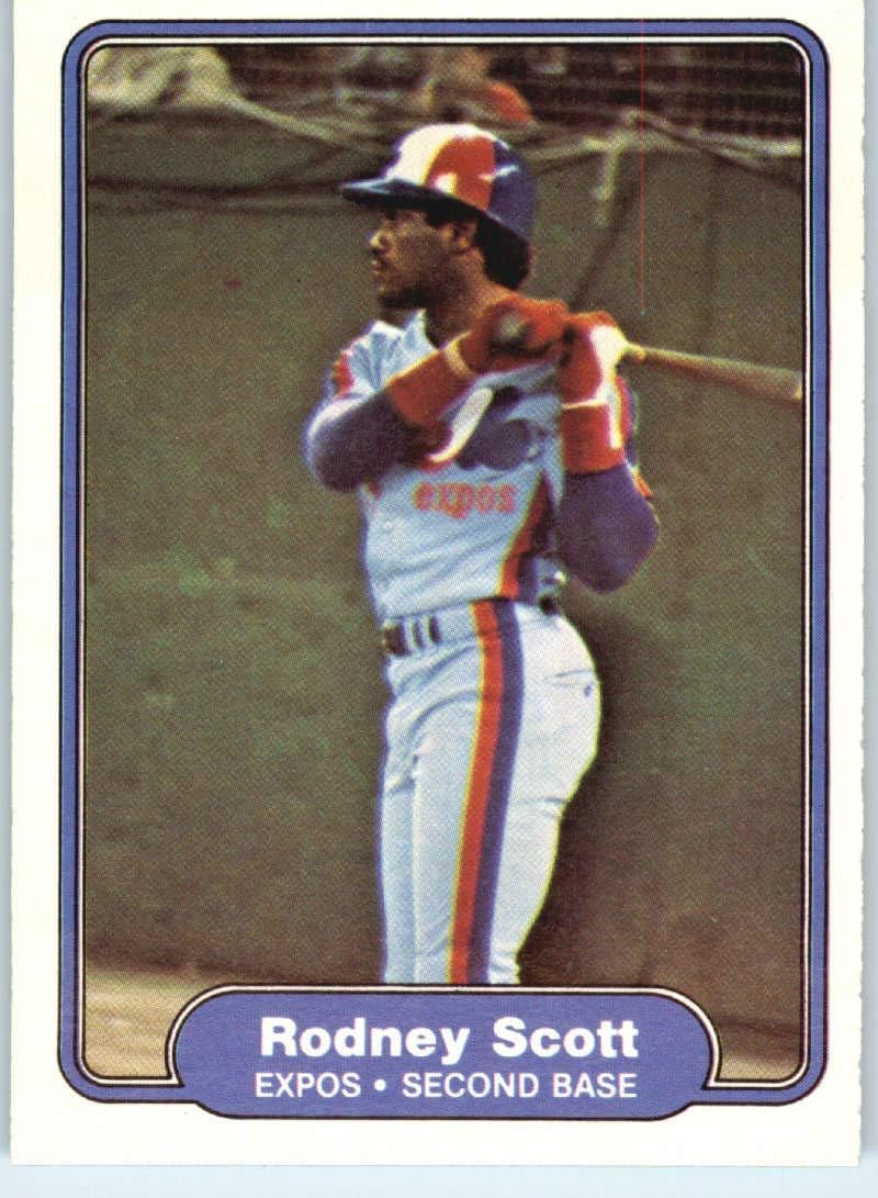Amazon.com: 1982 Fleer Baseball #207 Rodney Scott Montreal Expos UER ...