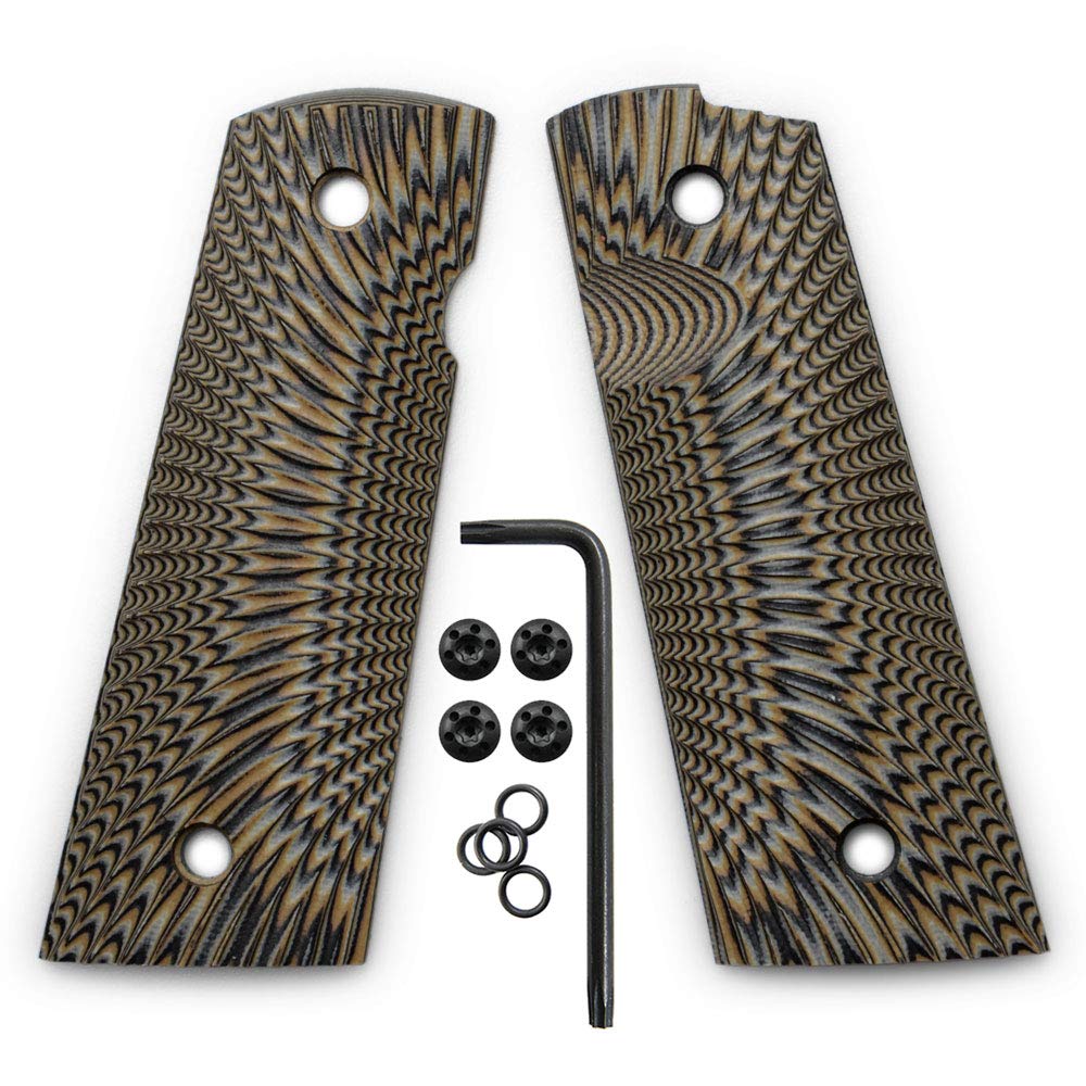 Buy Cool Hand 1911 G10 Grips, Gun Grips Screws Included, Magwell Cut ...