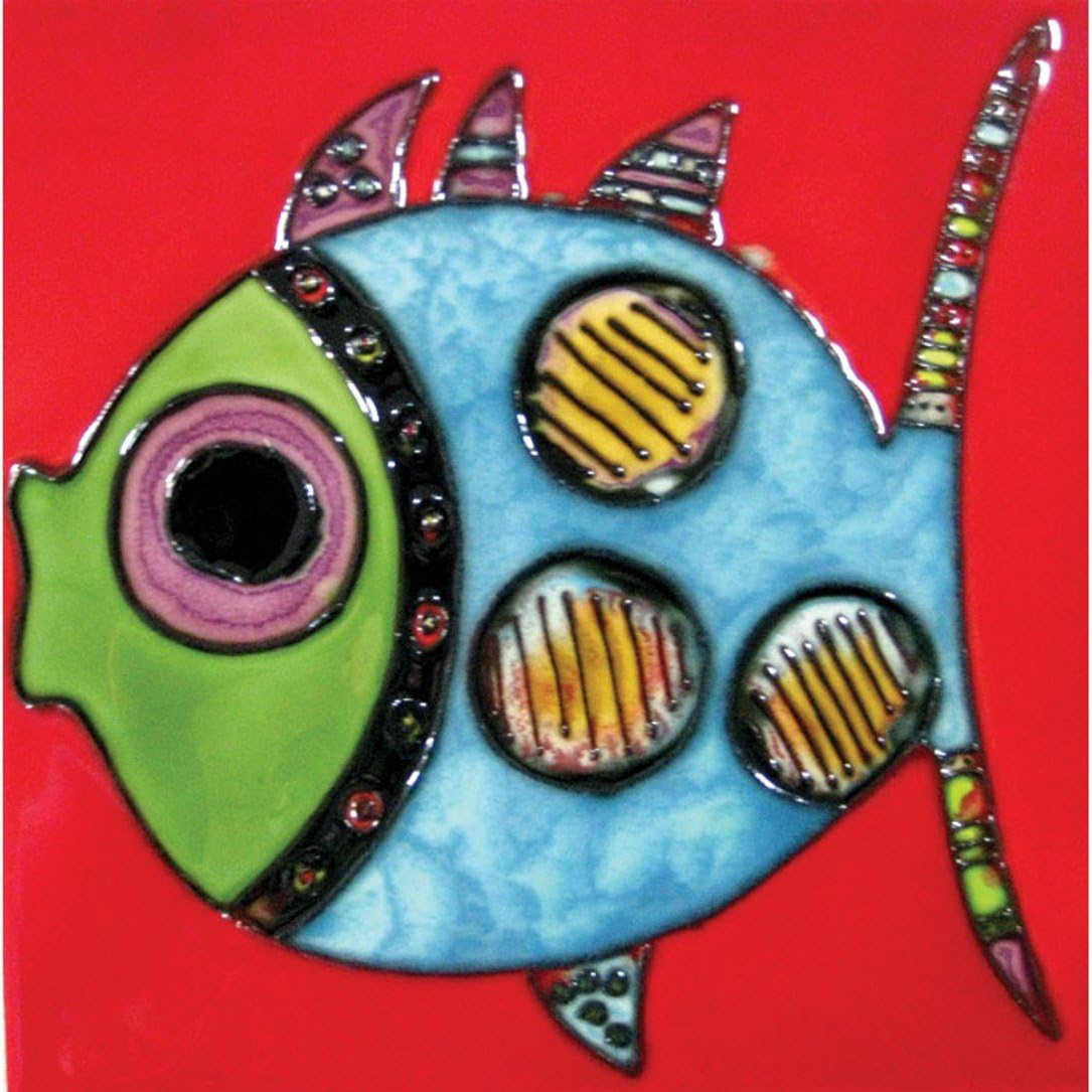 Amazon.com: Westland Giftware Jenny Foster Ceramic Tile, 8-Inch by 8 ...