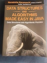Data Structures and Algorithms Made Easy in Java : Narasimha Karumanchi: Amazon.in: Books