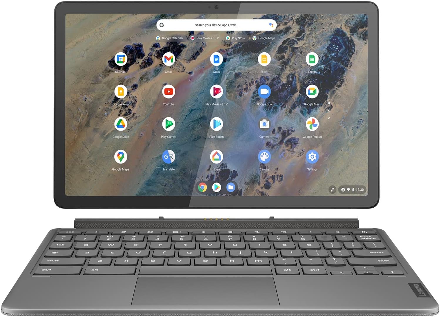Lenovo IdeaPad Duet 3 Chromebook| 11 inch 2K Touchscreen Laptop | Qualcomm Snapdragon 7c | 8GB ...