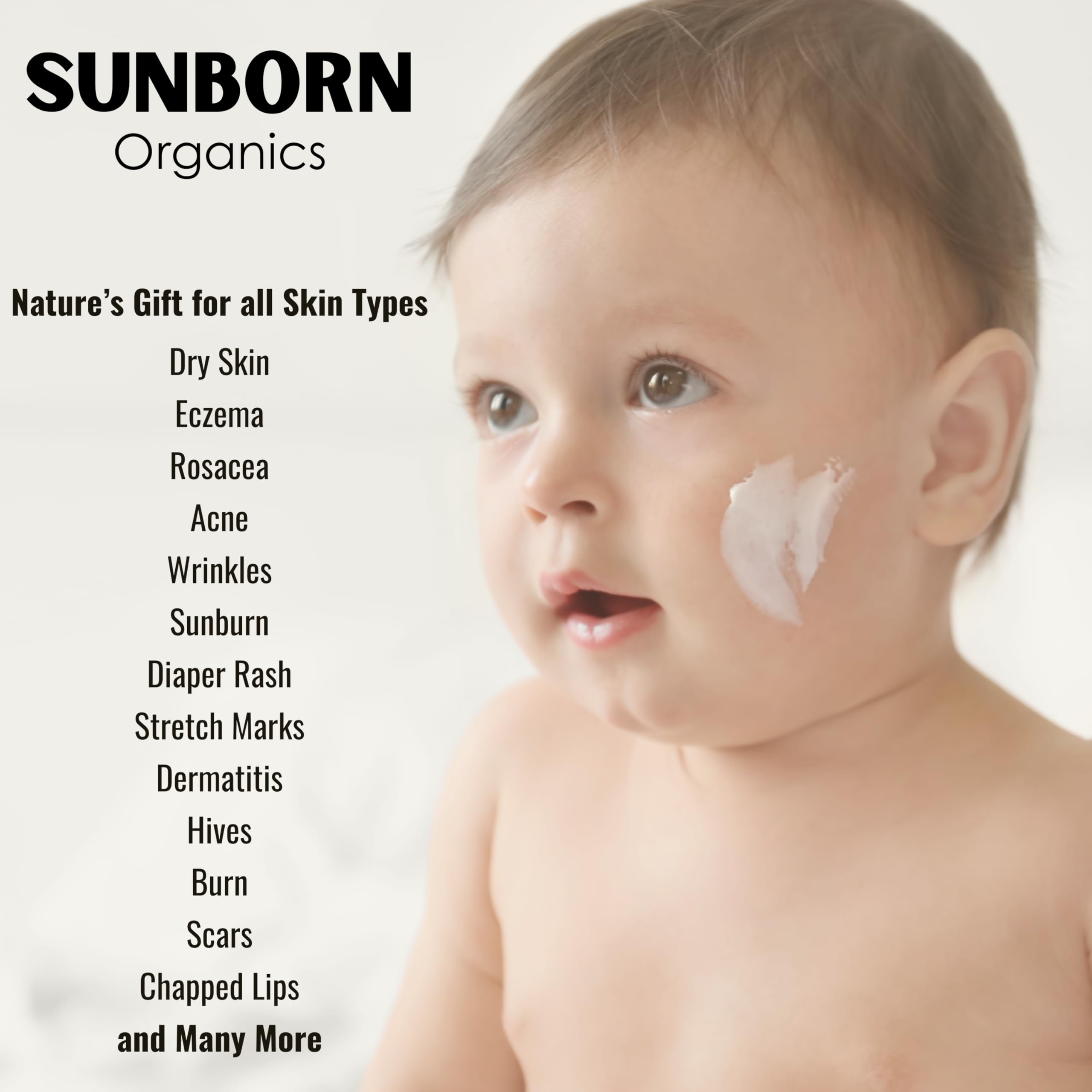 Snapklik.com : Sunborn Organics Pure Whipped Tallow Balm 100% Organic ...