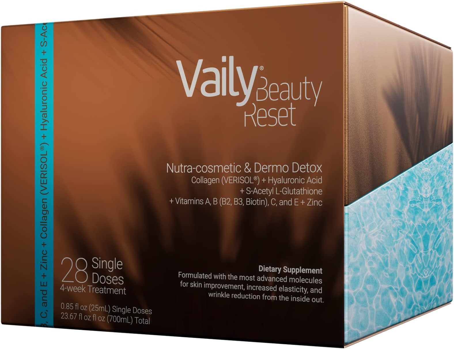 Amazon.com: Beauty Reset for Dermo-Detox - Liquid Collagen Supplement ...