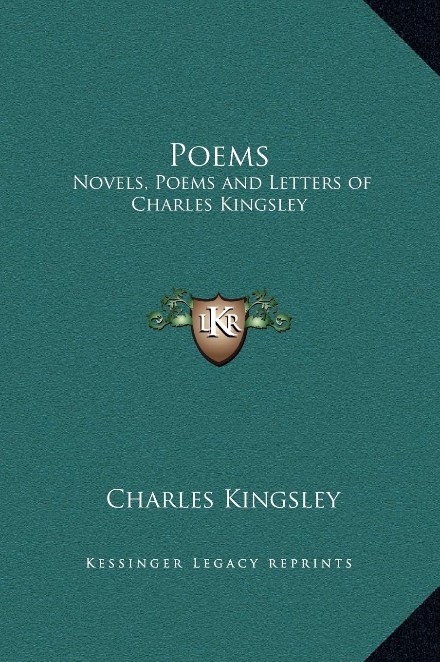 Amazon.com: Poems: Novels, Poems and Letters of Charles Kingsley ...