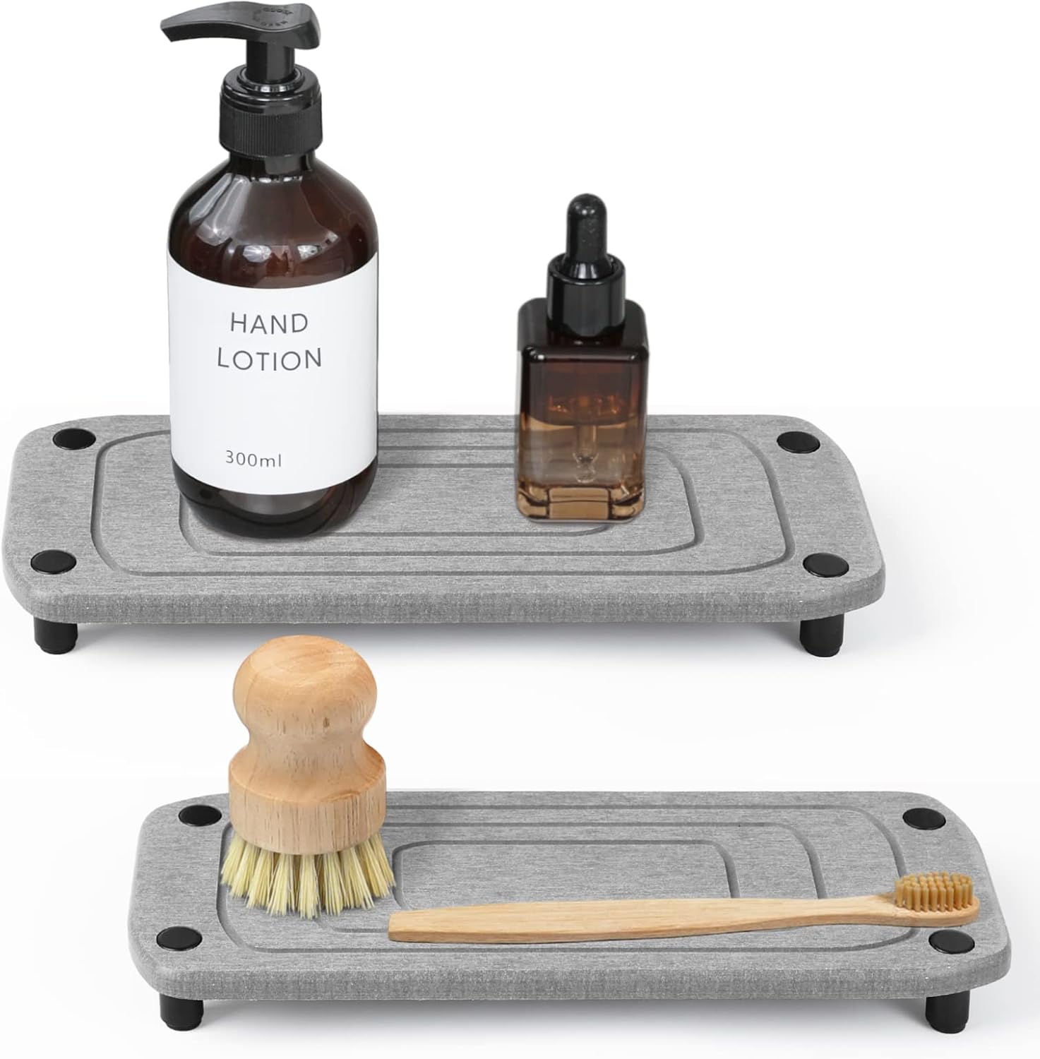 Amazon.com - Homusthave Sink Caddy Instant Dry Sink Organizer Bathroom ...