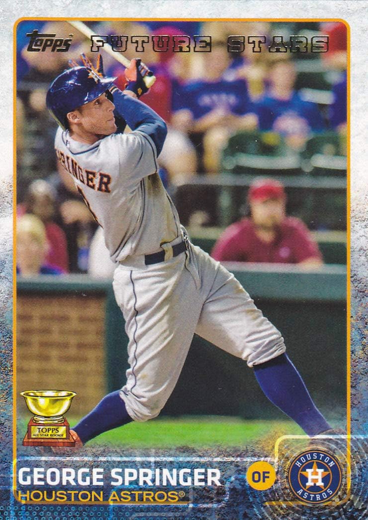 2017 TOPPS BASEBALL GEORGE SPRINGER FUTURE STARS REPRINT at Amazon's ...