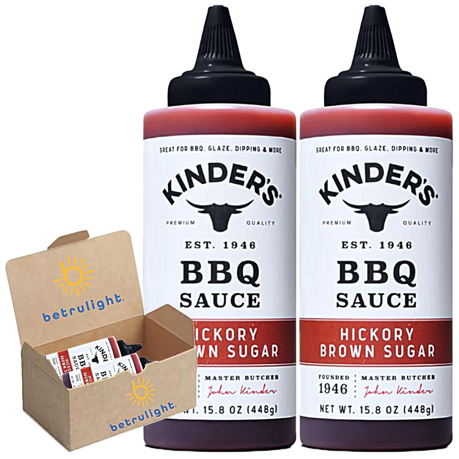 Amazon.com: Kinders Seasoning Hickory Brown Sugar | Non-GMO, No Added ...