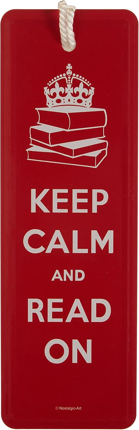 Nostalgic-Art 45044 "United Kingdom Keep Calm and Read On" Metall ...