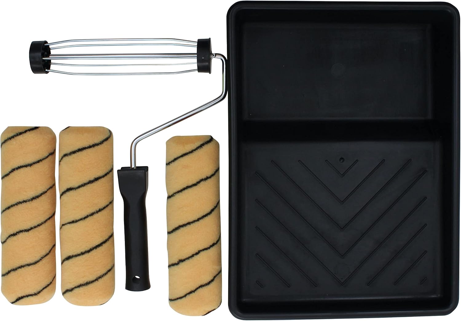 ProDec 9 x 1.75 Inch 5 Piece Twin Medium Pile Woven Roller, Cage Frame ...