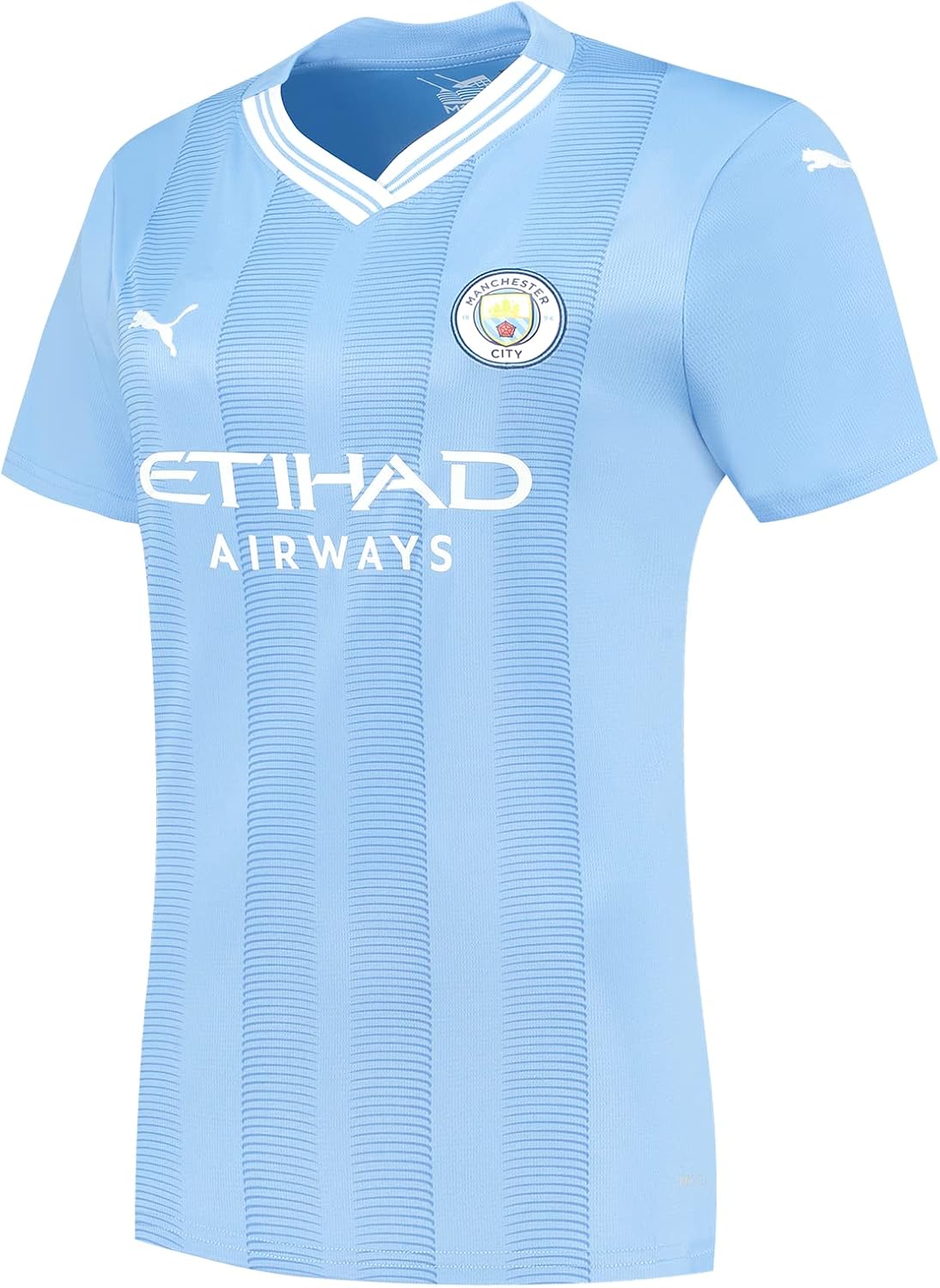 Manchester City Home Shirt 2023/24 Season - Womens - Team Light Blue ...