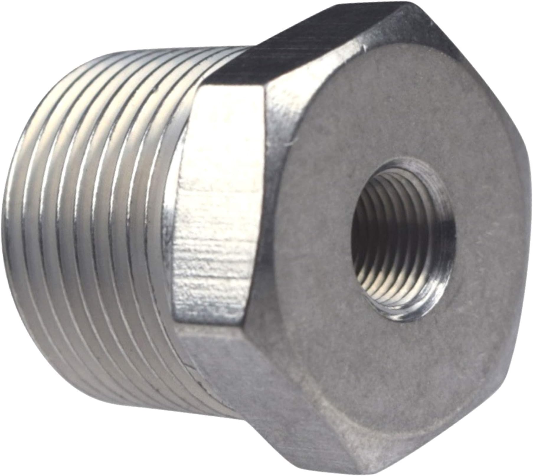 Amazon.com: ICT Billet Straight 3/4"NPT Male to 1/8"NPT Female Pipe ...